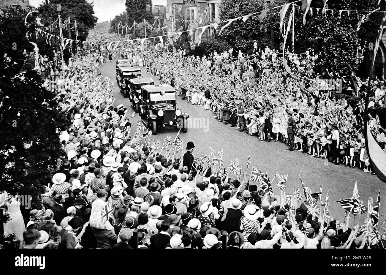 King george v 1935 hi-res stock photography and images - Alamy