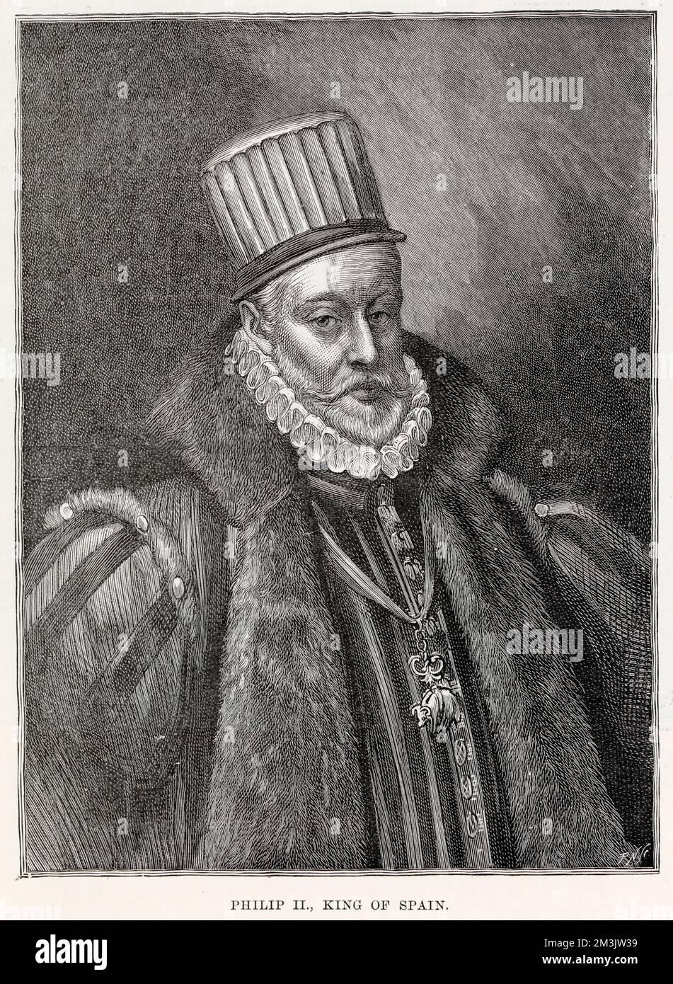 King Philip II of Spain Stock Photo - Alamy