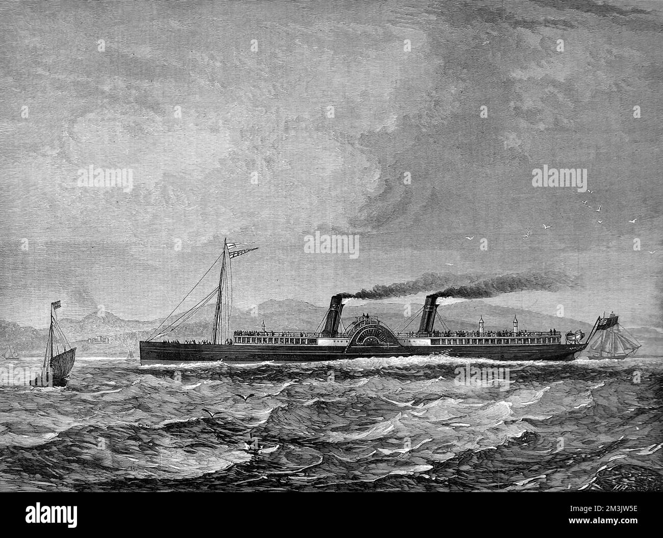 SS 'Lord of the Isles', 1877 Stock Photo - Alamy