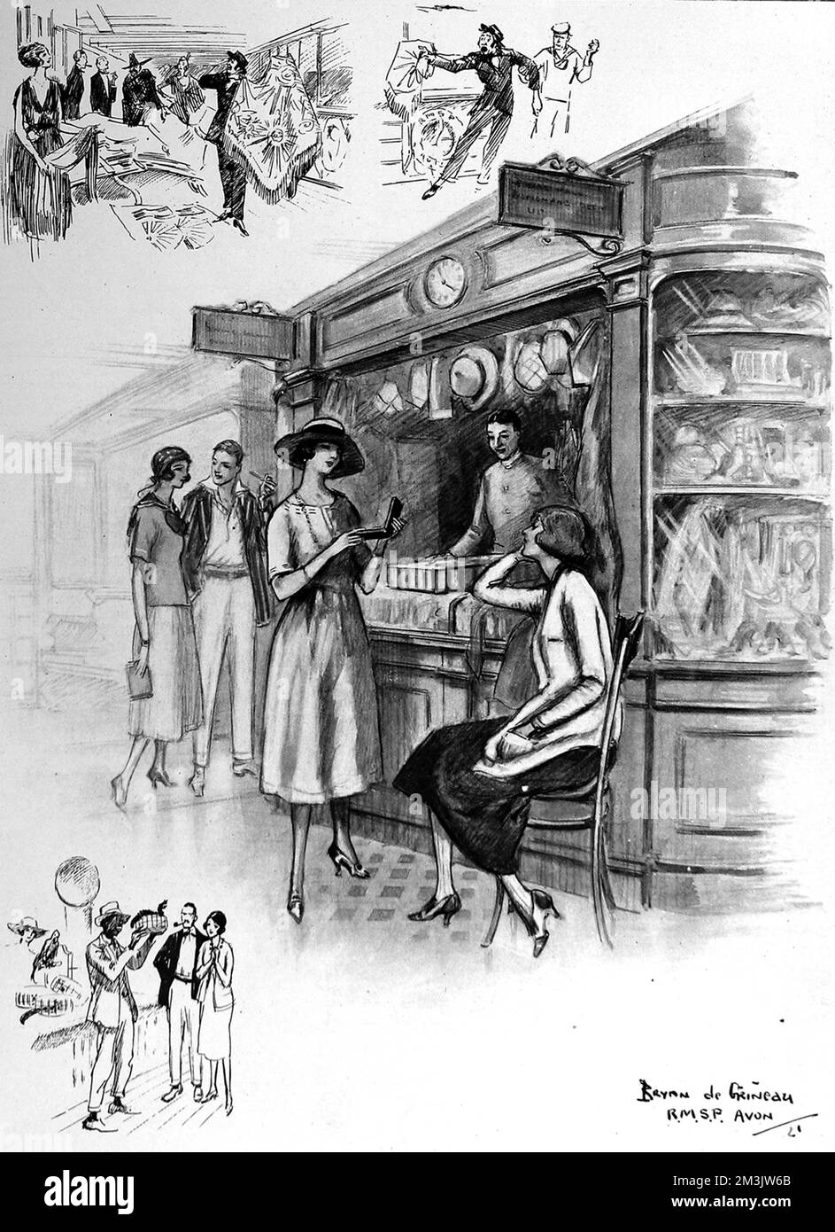 R.m.s.p. avon hi-res stock photography and images - Alamy