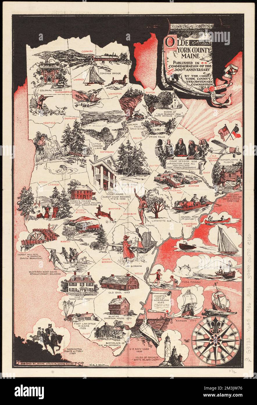 Olde York County Maine : published in commemoration of the 300th ...