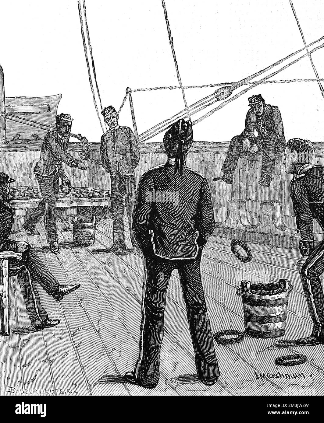 Deck quoits hi-res stock photography and images - Alamy