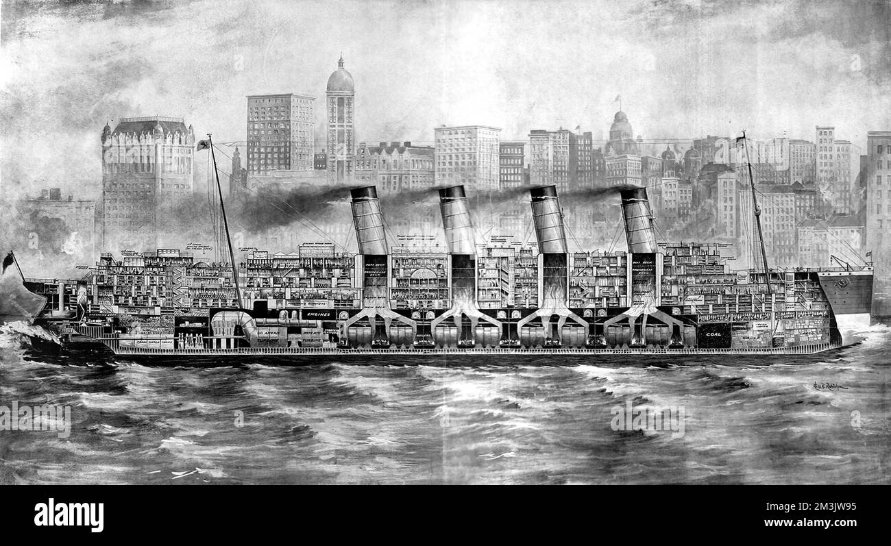 Ss city of new york ship hi-res stock photography and images - Alamy