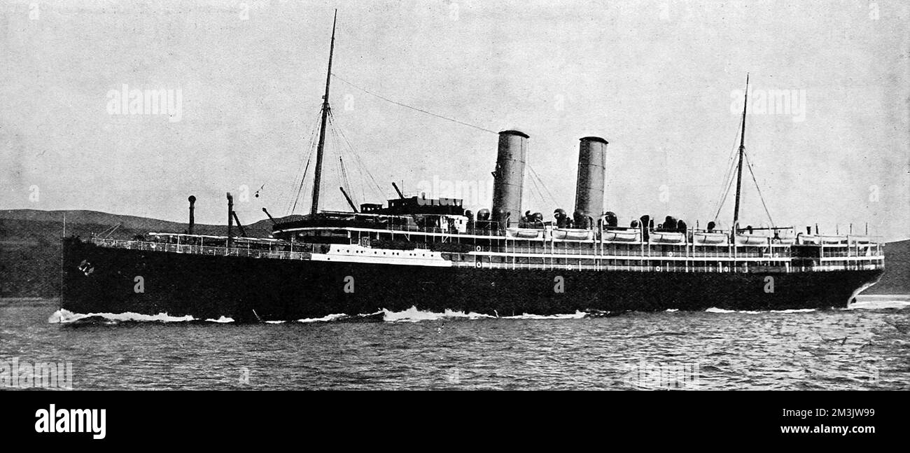 SS 'Orsova', 1909 Stock Photo - Alamy