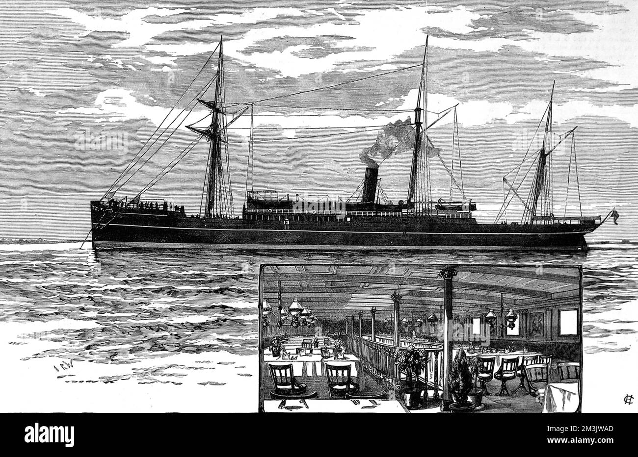 RMS 'Tartar', 1883 Stock Photo - Alamy