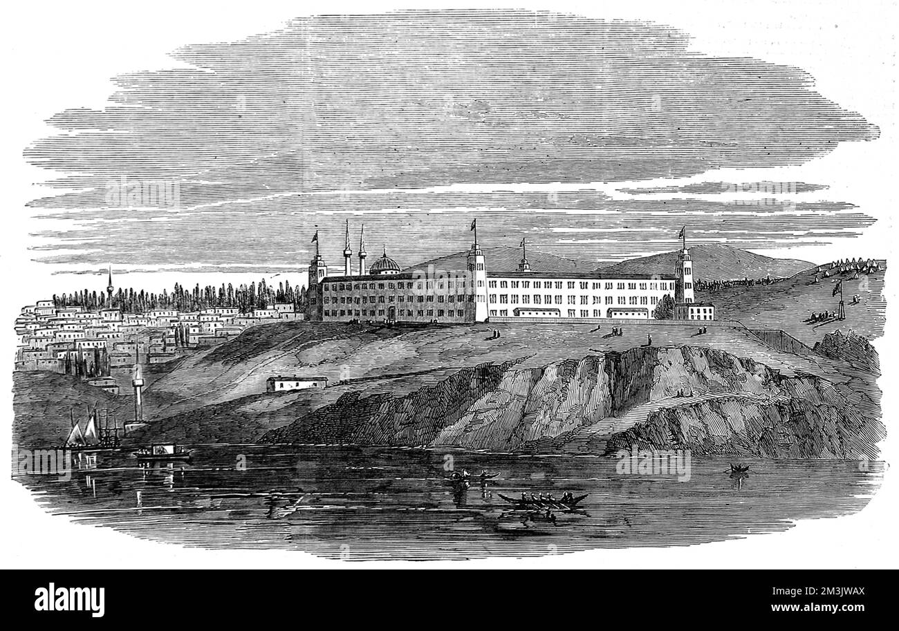 The British Hospital, Scutari, Istanbul 1855 Stock Photo - Alamy