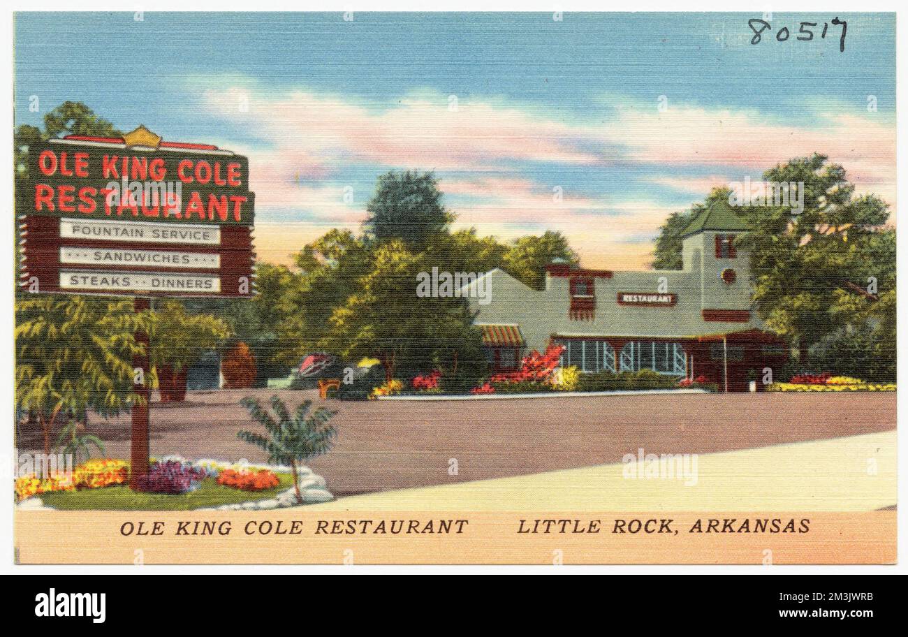 Ole King Cole Restaurant, Little Rock, Arkansas , Restaurants, Tichnor ...