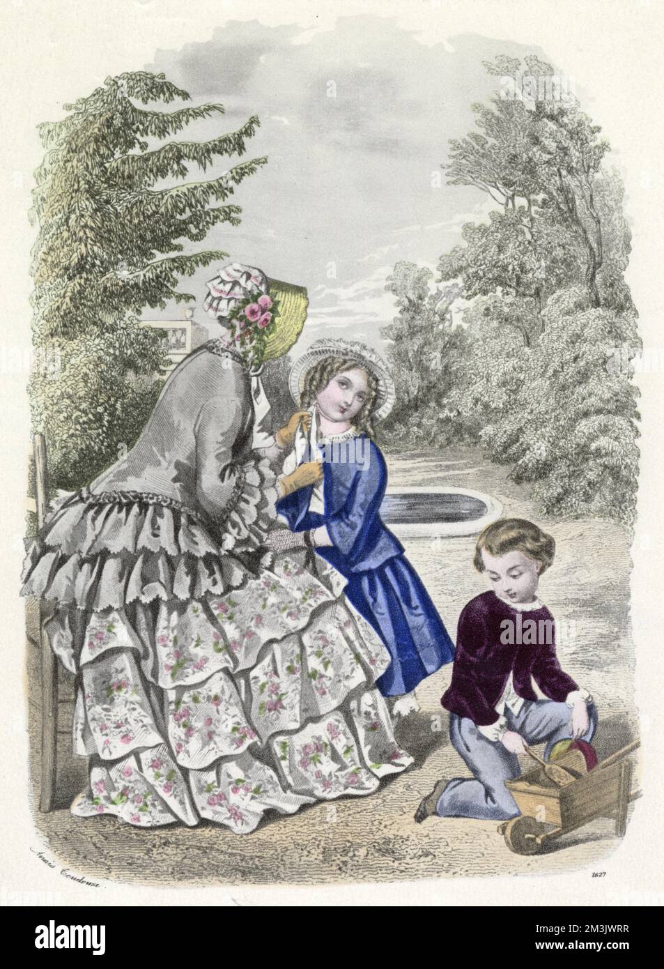 Early nineteenth century fashions Stock Photo - Alamy Early nineteenth century fashions Stock Photo - Alamy