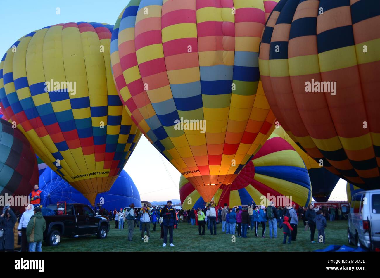 Albuquerque International Balloon FIesta Stock Photo - Alamy