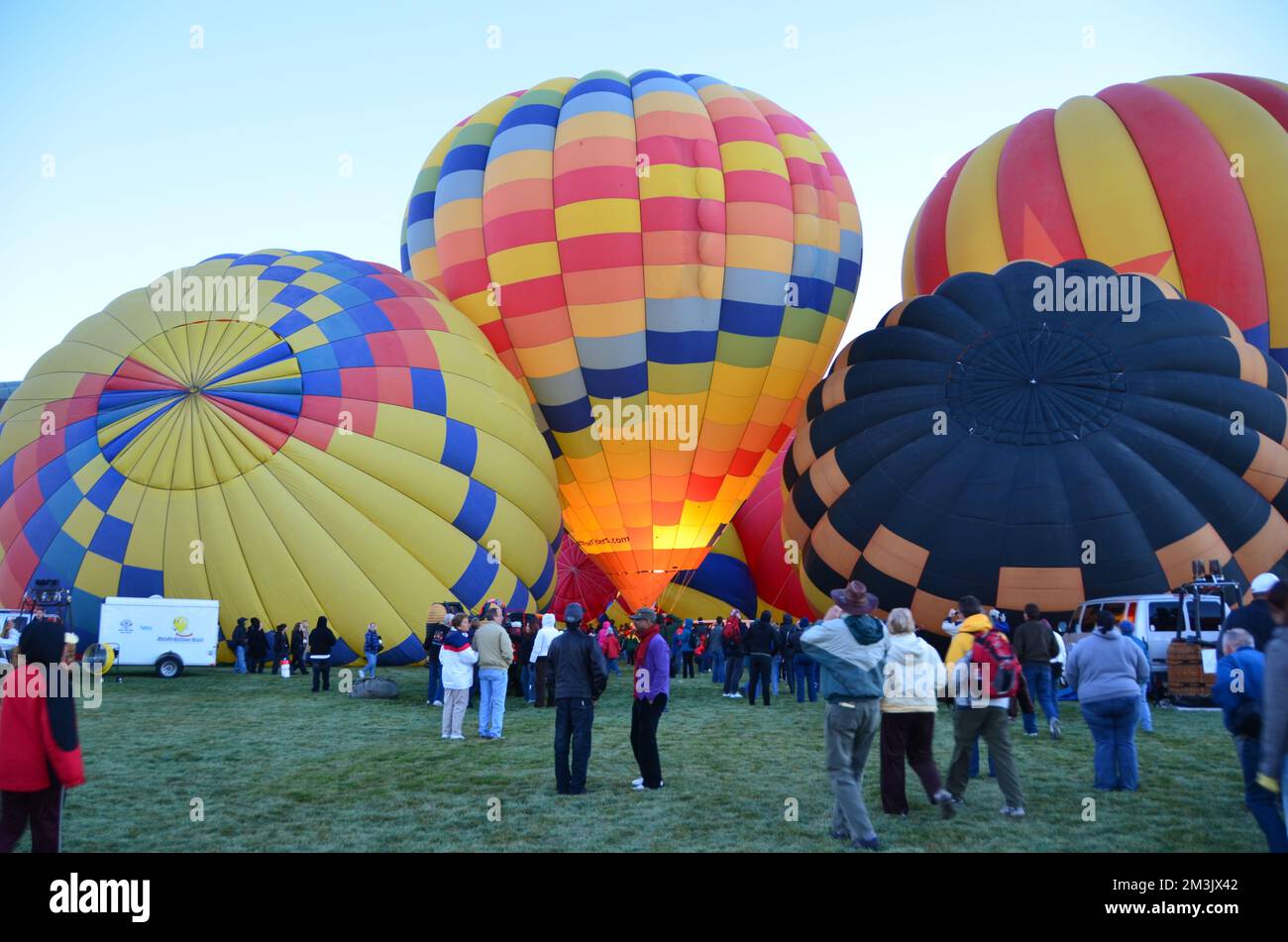 Albuquerque International Balloon FIesta Stock Photo - Alamy