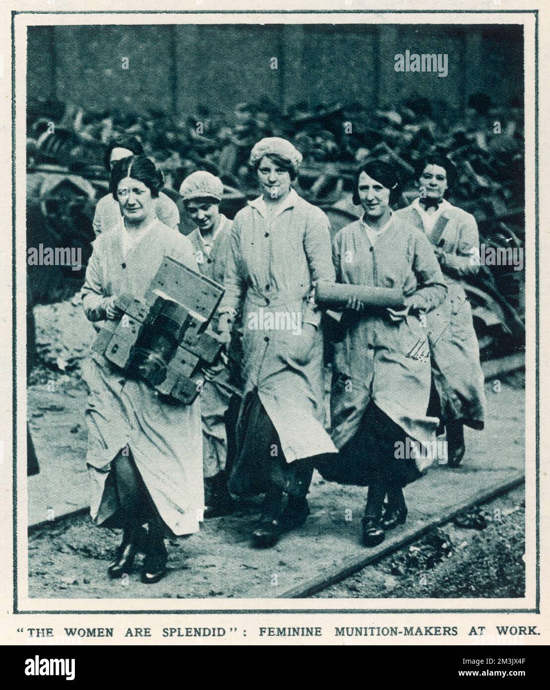 Munitions in wwi hi-res stock photography and images - Alamy