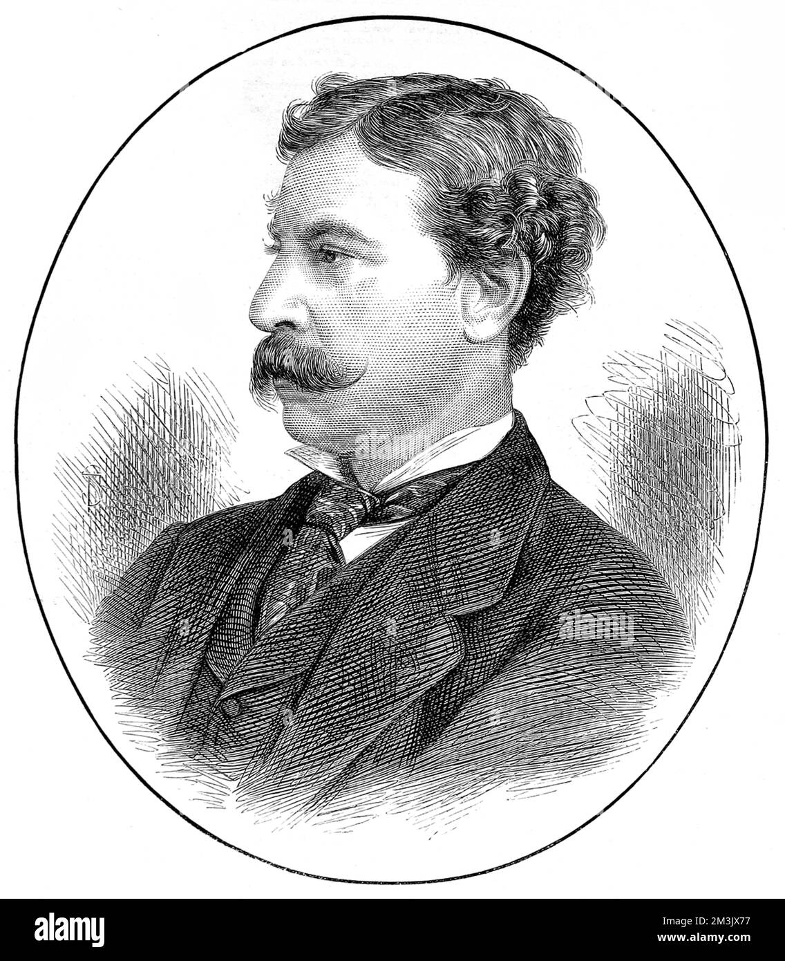 James Gordon Bennett (1841 - 1918), American journalist, who was the ...