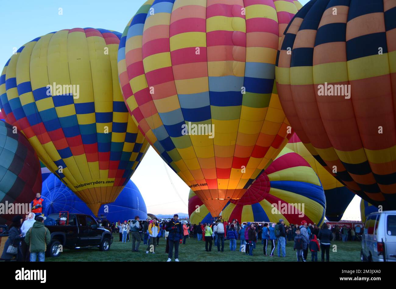 Albuquerque International Balloon FIesta Stock Photo - Alamy