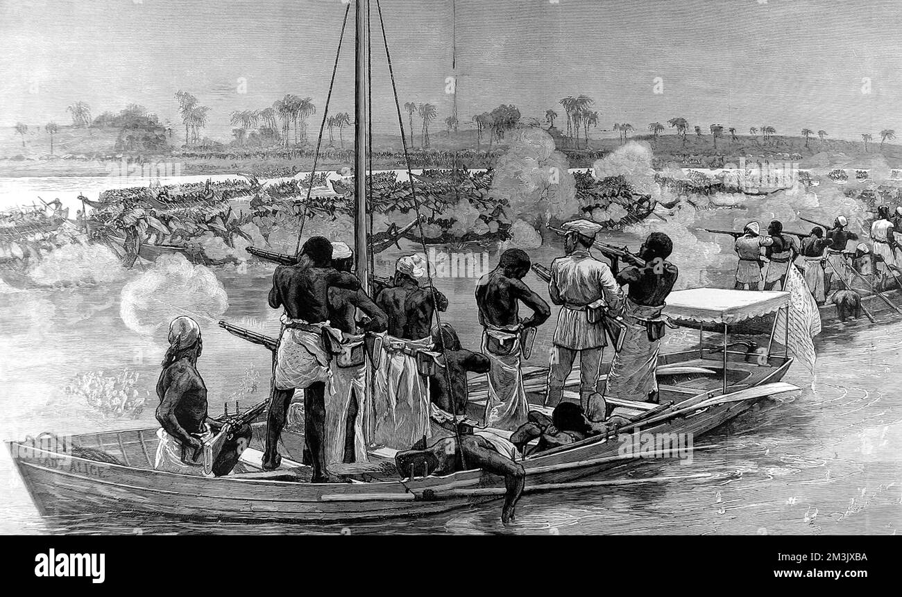 Congo river boat Black and White Stock Photos & Images - Alamy