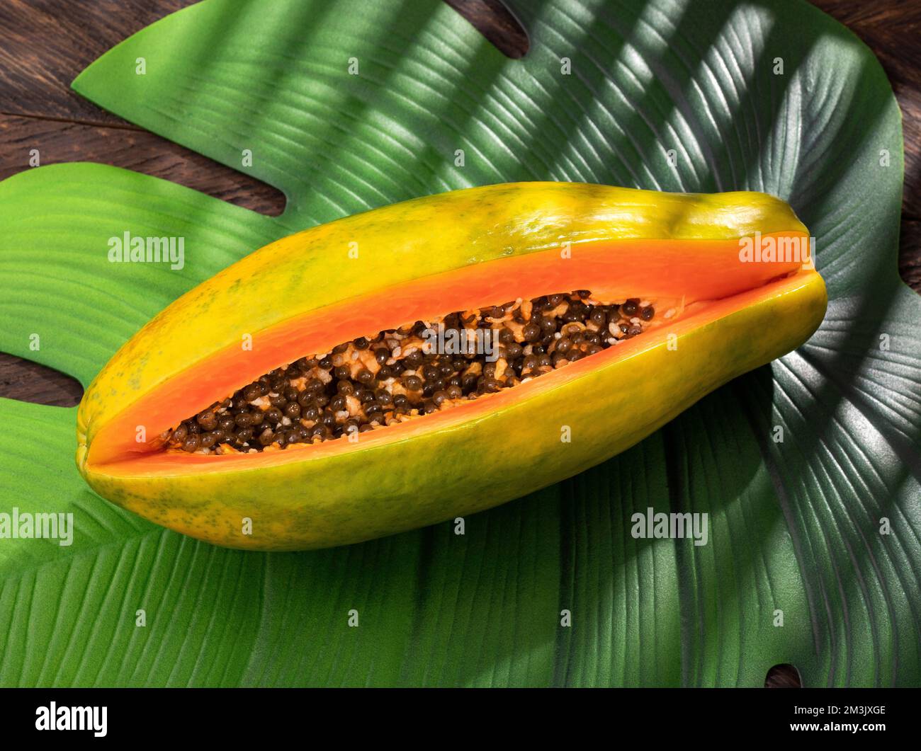 Carica papaya - Papaya Colombian tropical fruit Stock Photo - Alamy