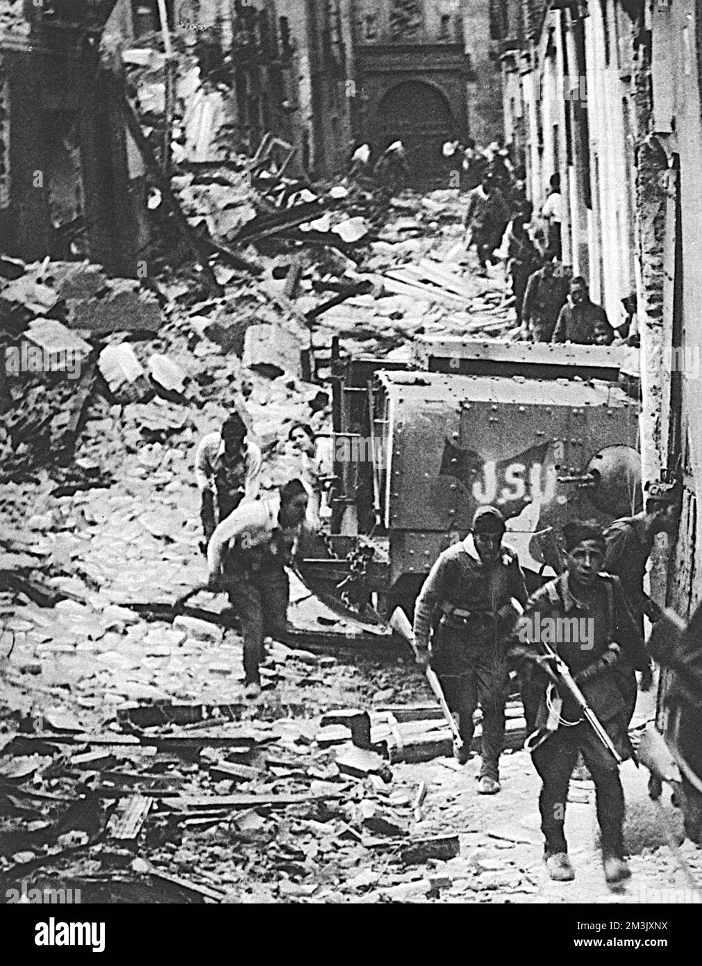 Republican Troops at Toledo; Spanish Civil War, 1936 Stock Photo - Alamy