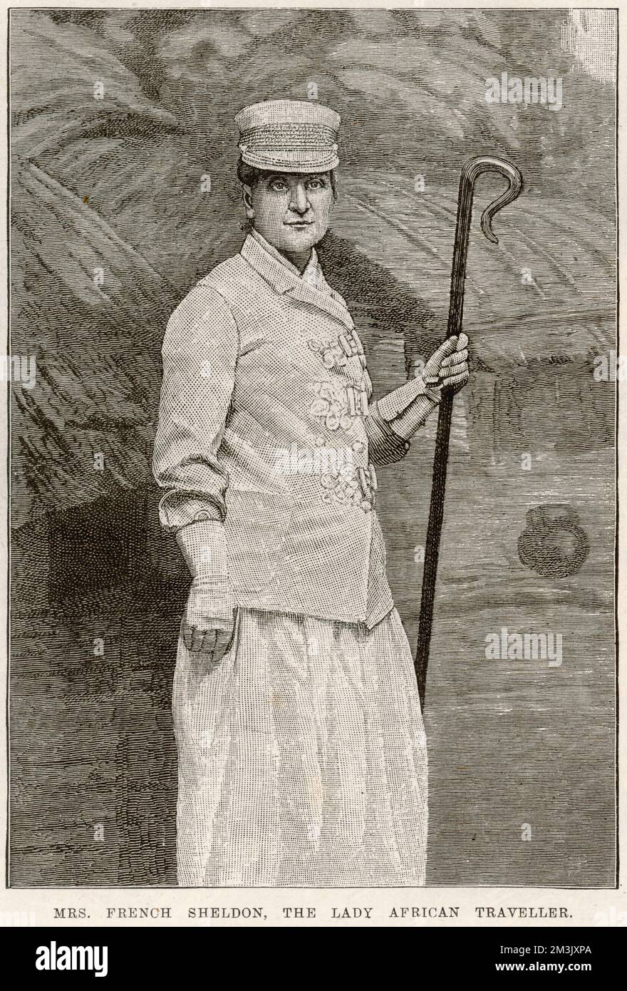 Mary French Sheldon Stock Photo - Alamy