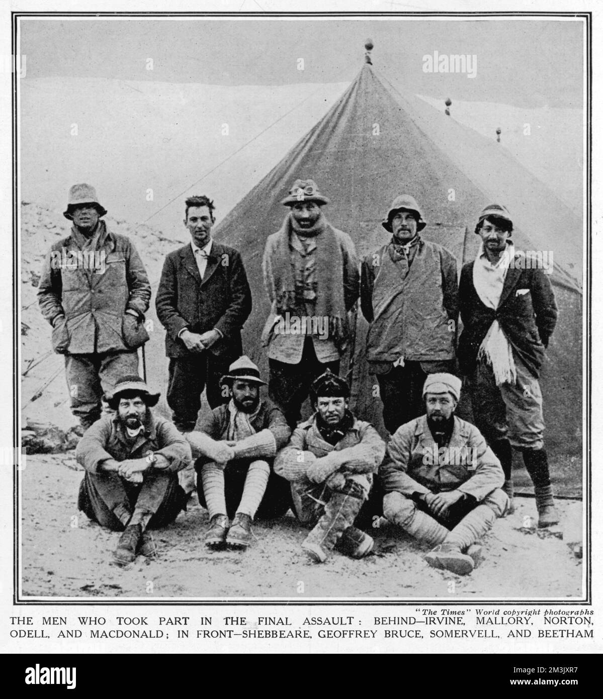 Everest history hi-res stock photography and images - Alamy