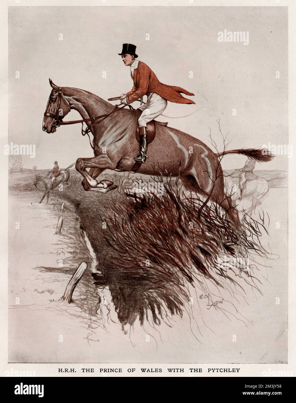 Prince wales fox hunting hi-res stock photography and images - Alamy