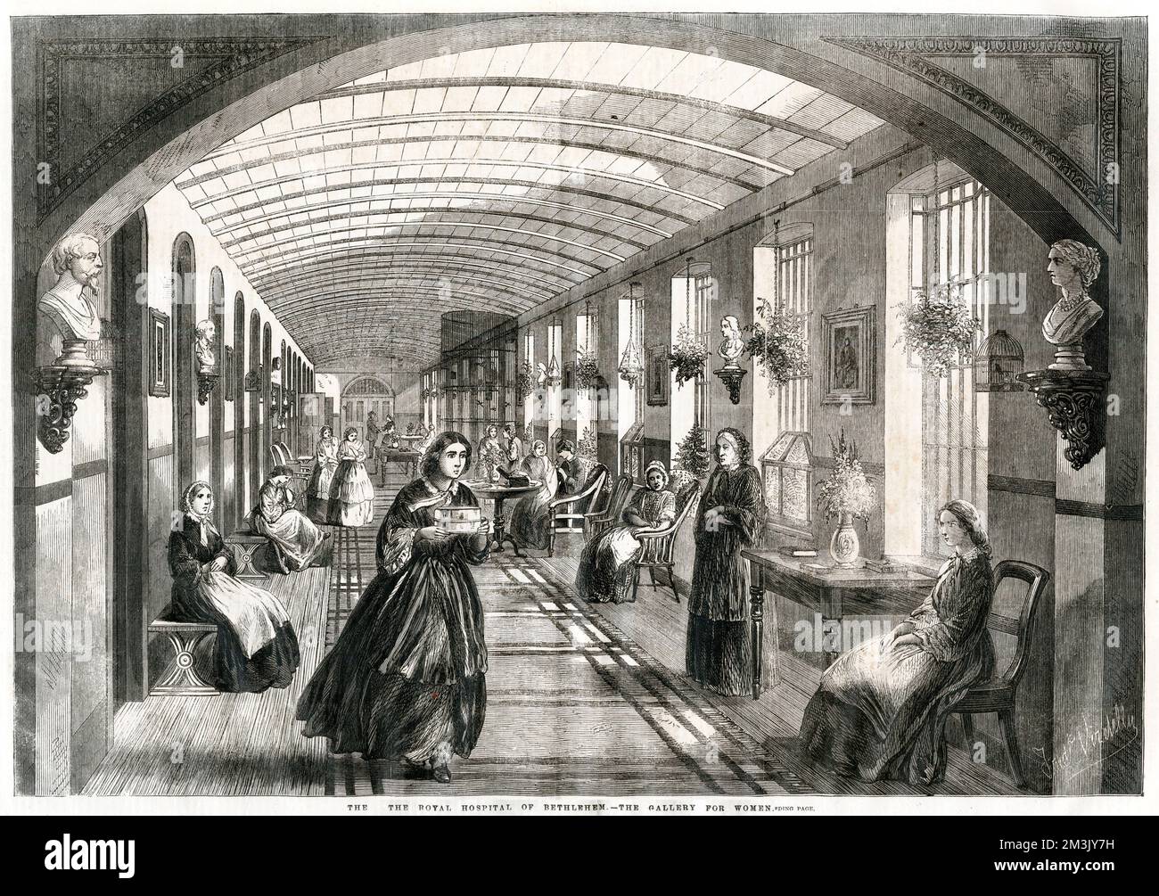 The hospital also known as Bethlem Royal Hospital or Bedlam was the ...