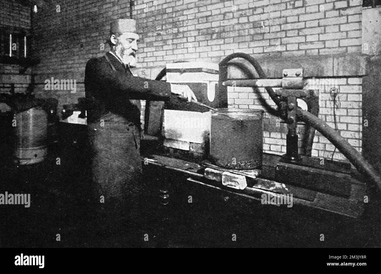 M. Moissan's diamond experiments Stock Photo - Alamy