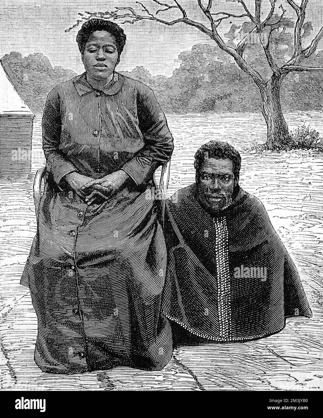 The restoration of Cetshwayo Stock Photo - Alamy
