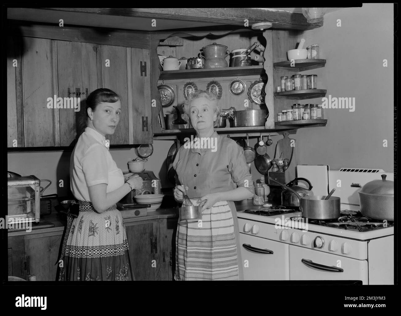 Omelette Making, Mrs. Chamberlain and Narcisse , Eggs, Cookery ...