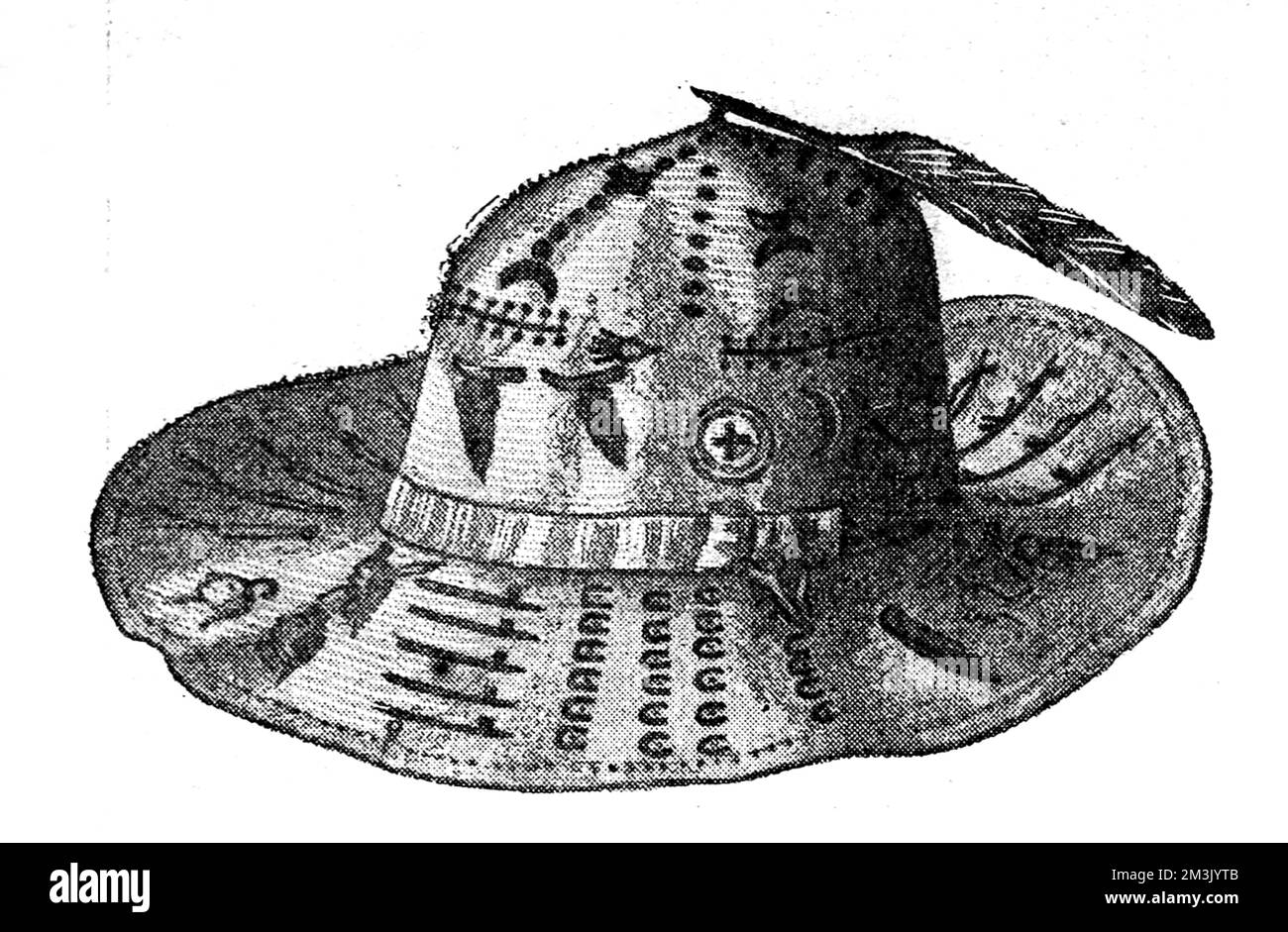 Sitting Bull's Hat, 1897 Stock Photo - Alamy