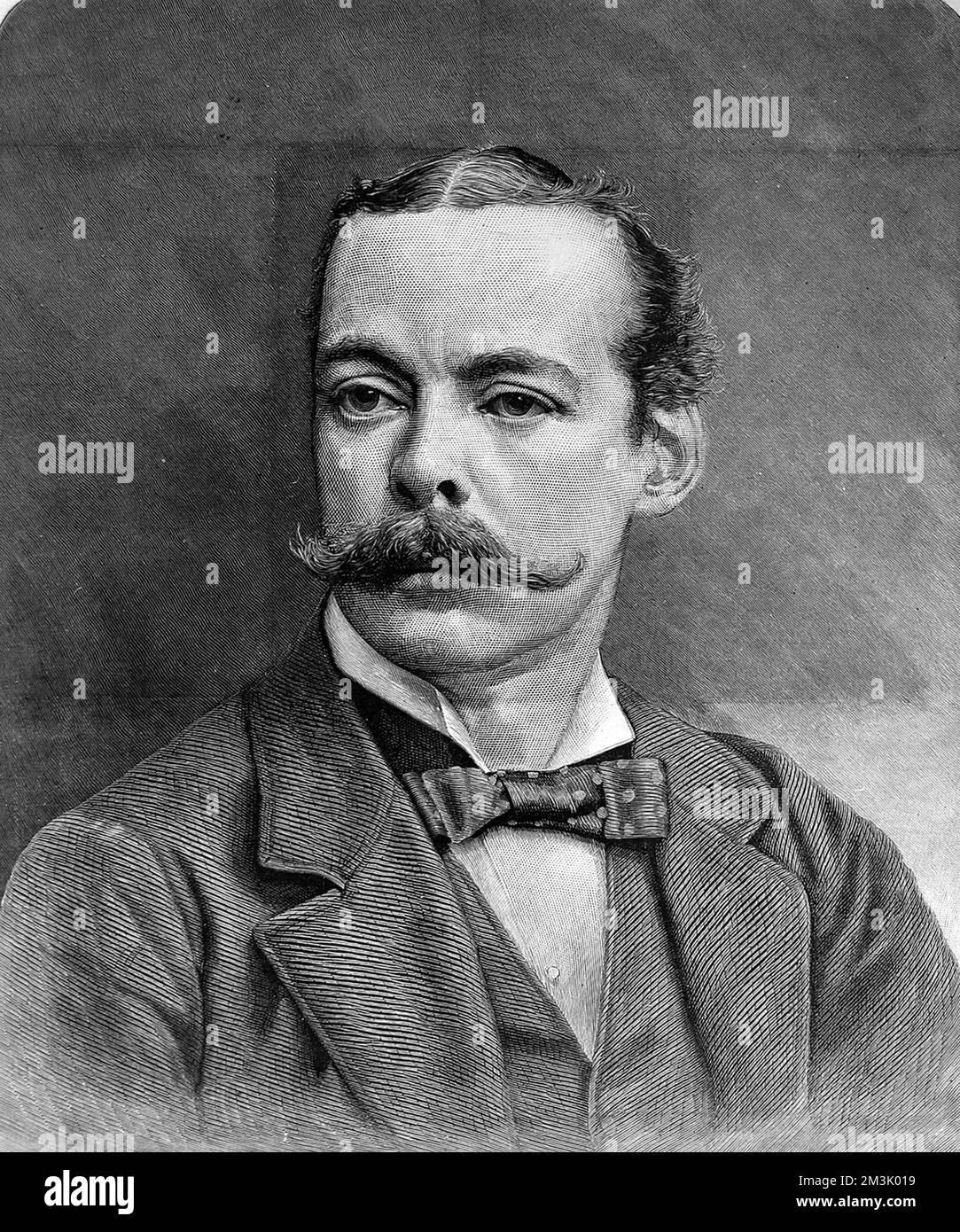 Lord Randolph Churchill Stock Photo - Alamy