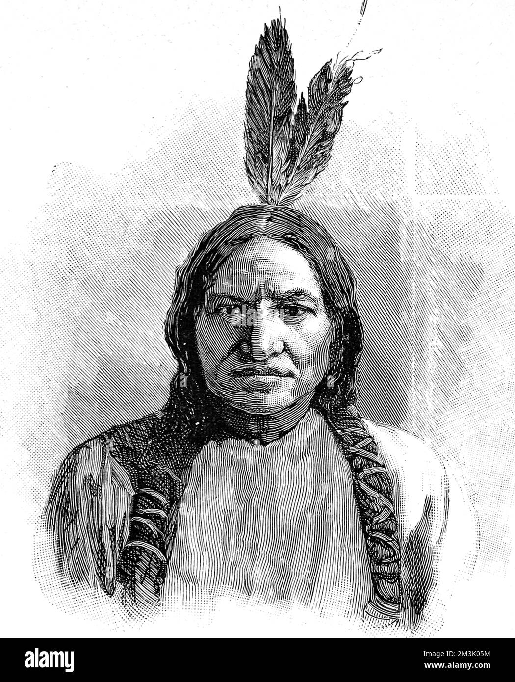 American Indians. Sitting Bull Stock Photo - Alamy