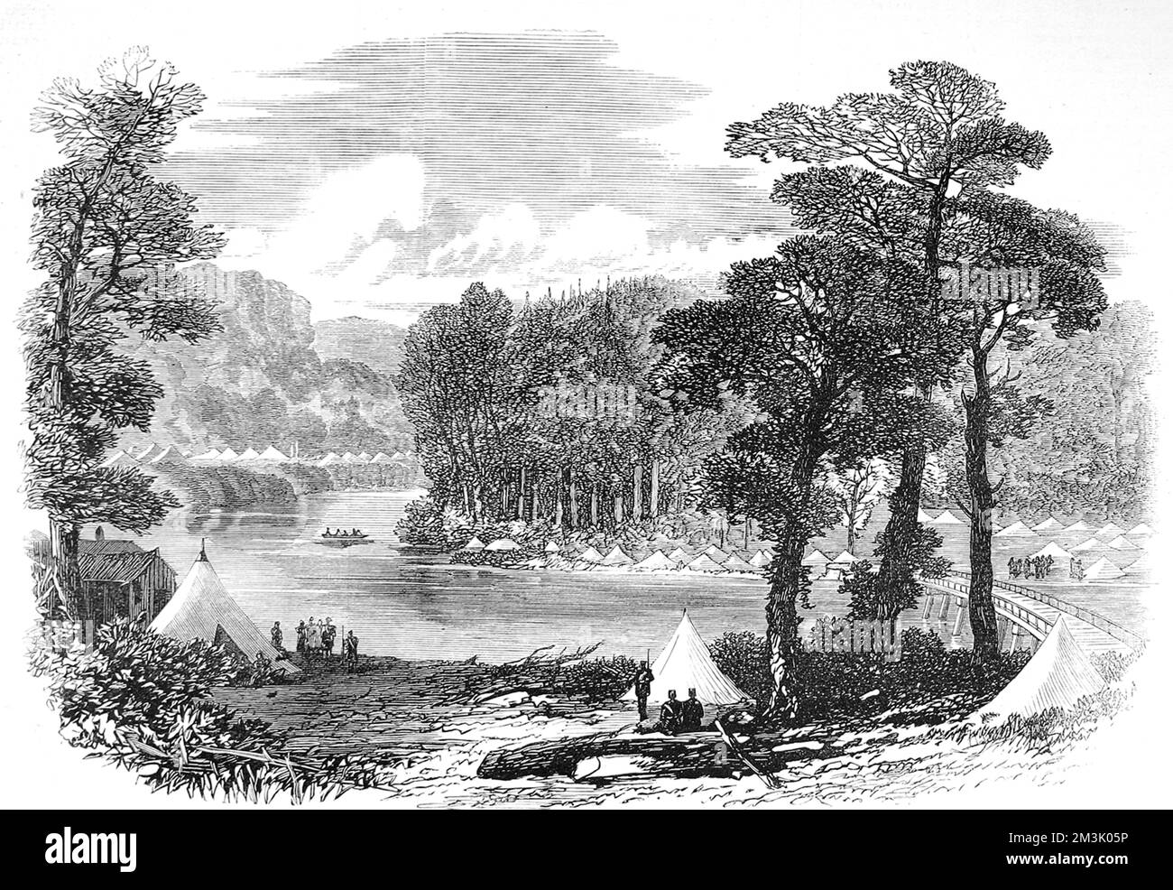 Historical camp red river hi-res stock photography and images - Alamy