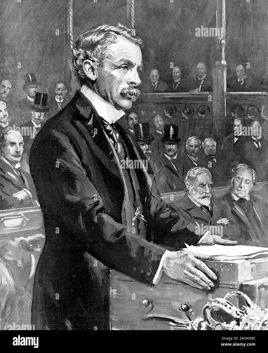 Lloyd george house of commons hi-res stock photography and images - Alamy