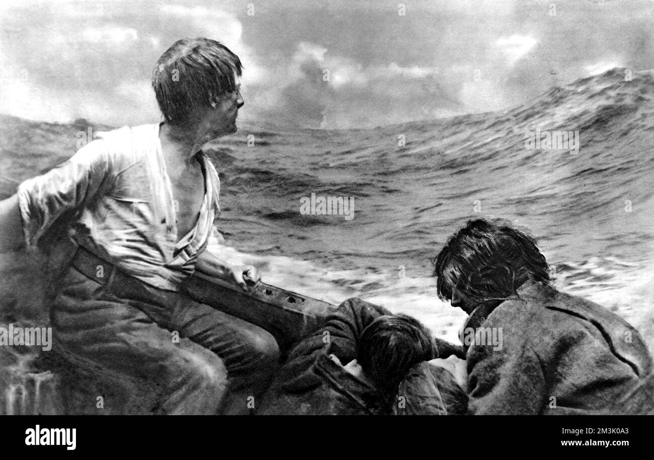 Survivors in lifeboat hi-res stock photography and images - Alamy