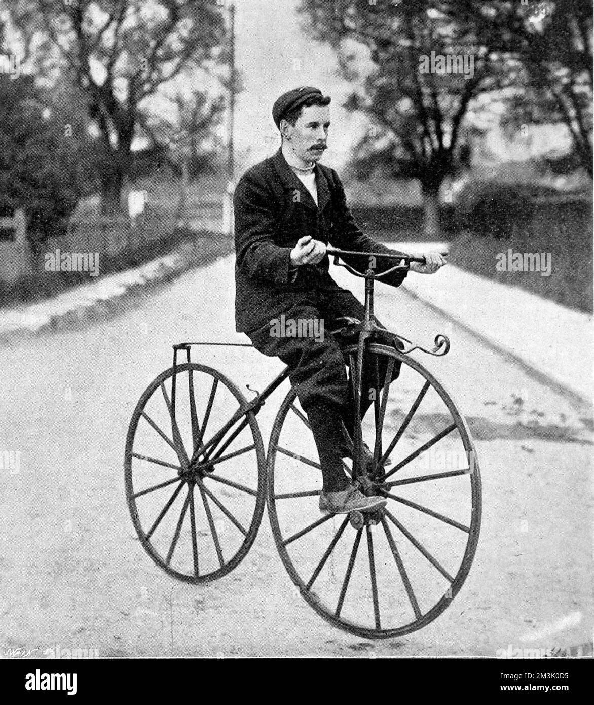 The 'Bone Shaker' Bicycle of the 1840s Stock Photo - Alamy