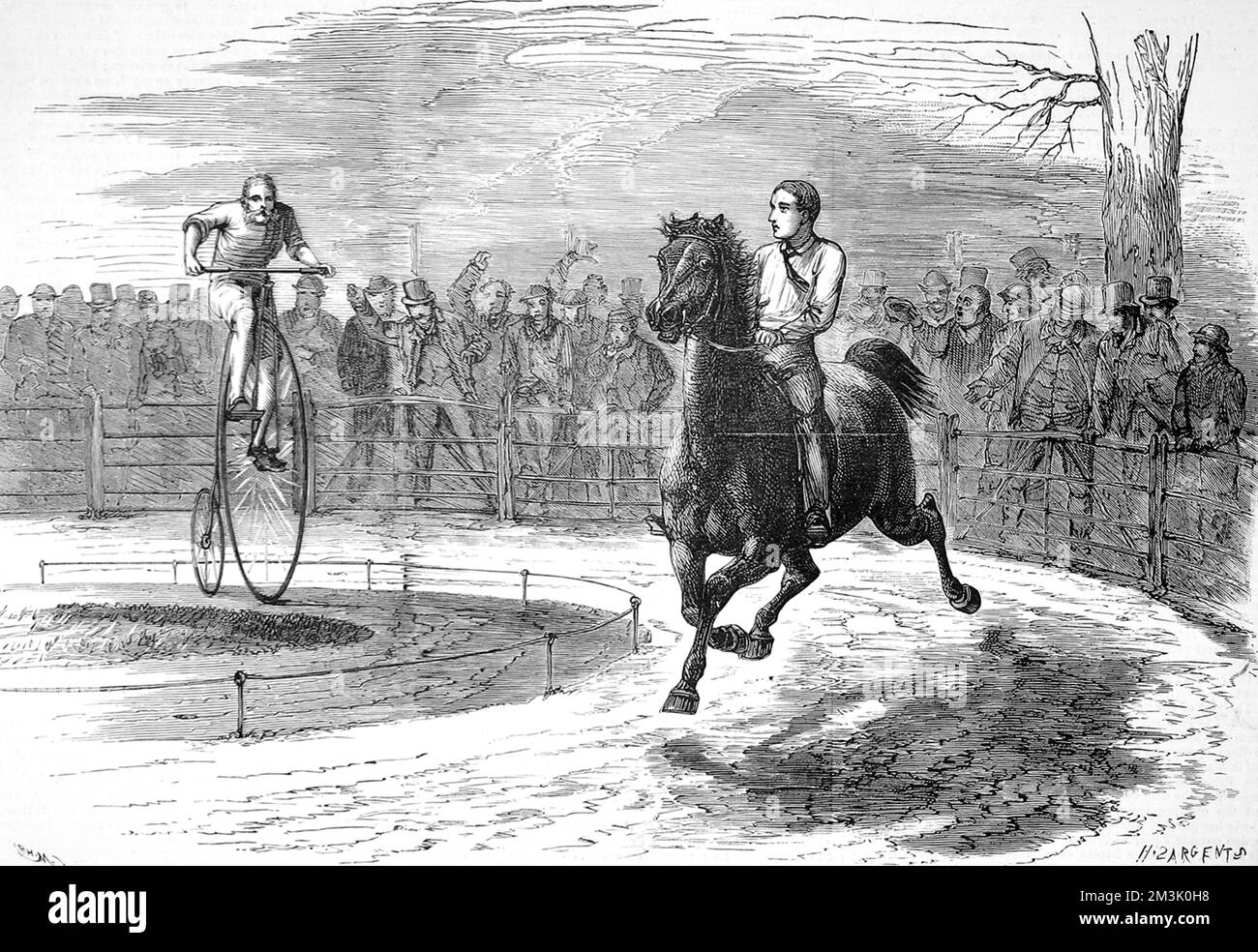 Penny farthing rider hi-res stock photography and images - Alamy