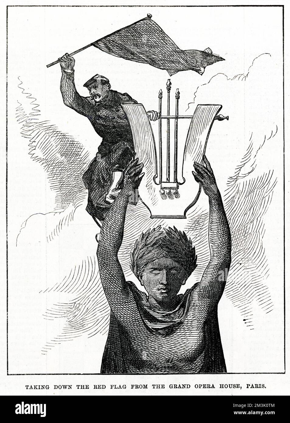 Flag at house Cut Out Stock Images & Pictures - Alamy