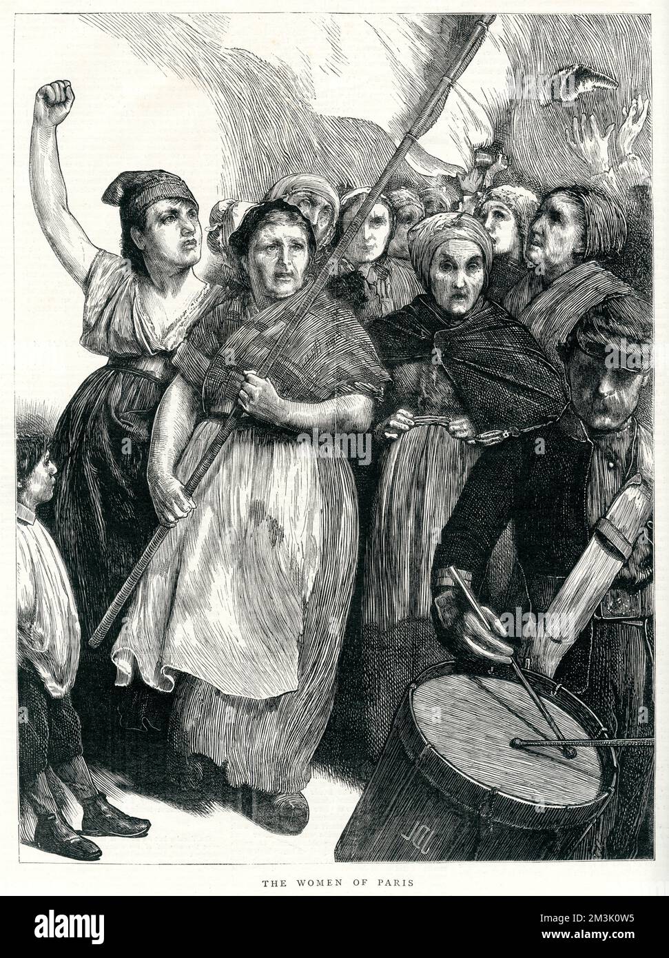 Women Communards; Paris Commune 1871 Stock Photo - Alamy