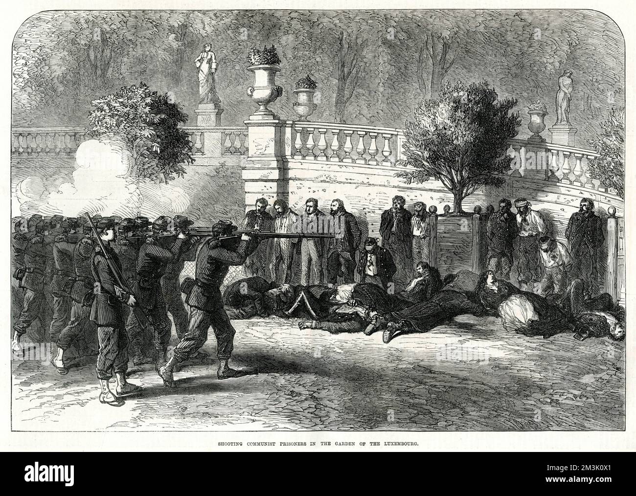 Communard prisoners hi-res stock photography and images - Alamy