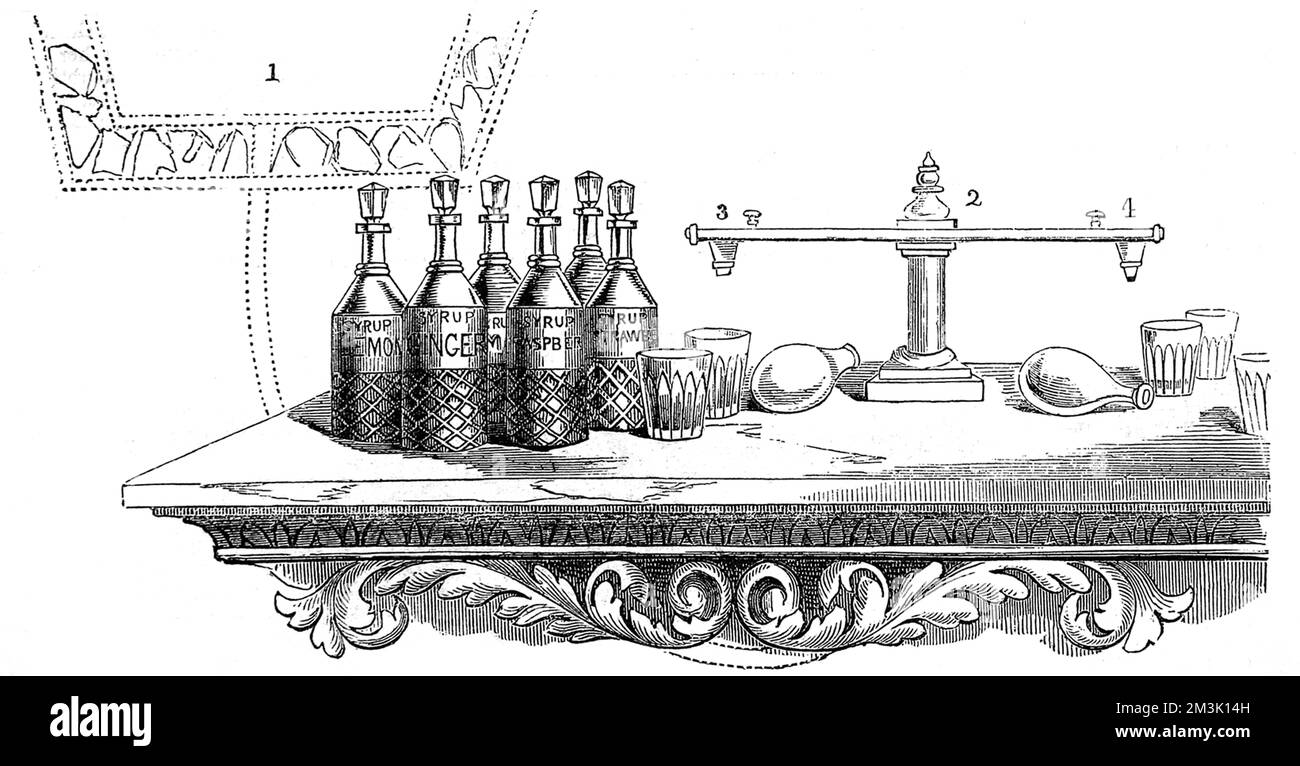 Soda syrup water Black and White Stock Photos & Images - Alamy