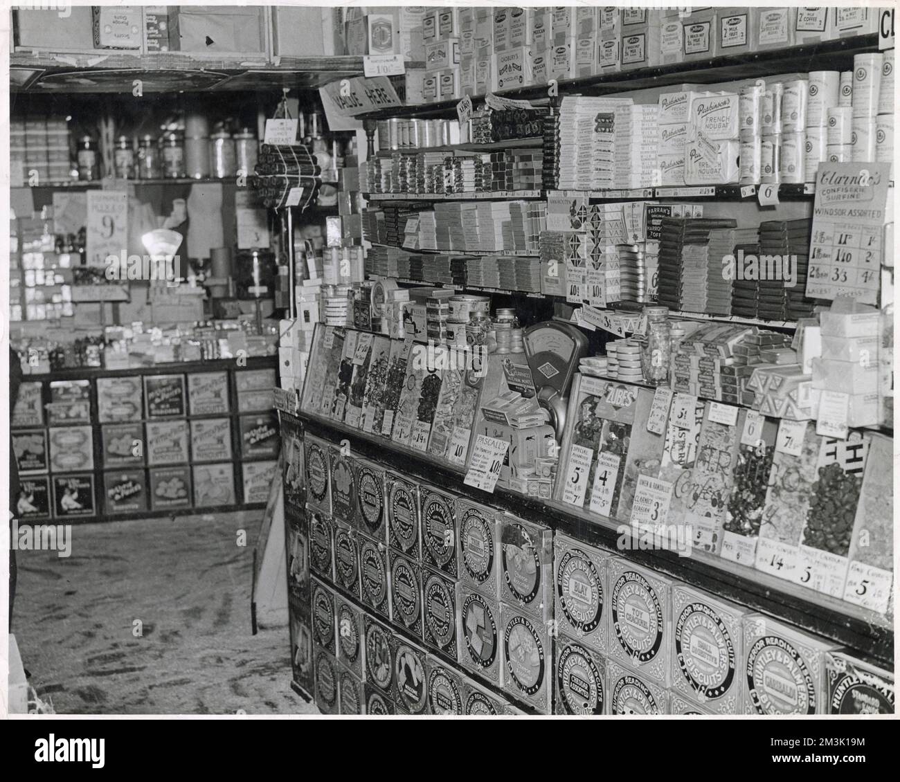 Chocolates at 'Barbers' Shop, London, c.1930 Stock Photo - Alamy