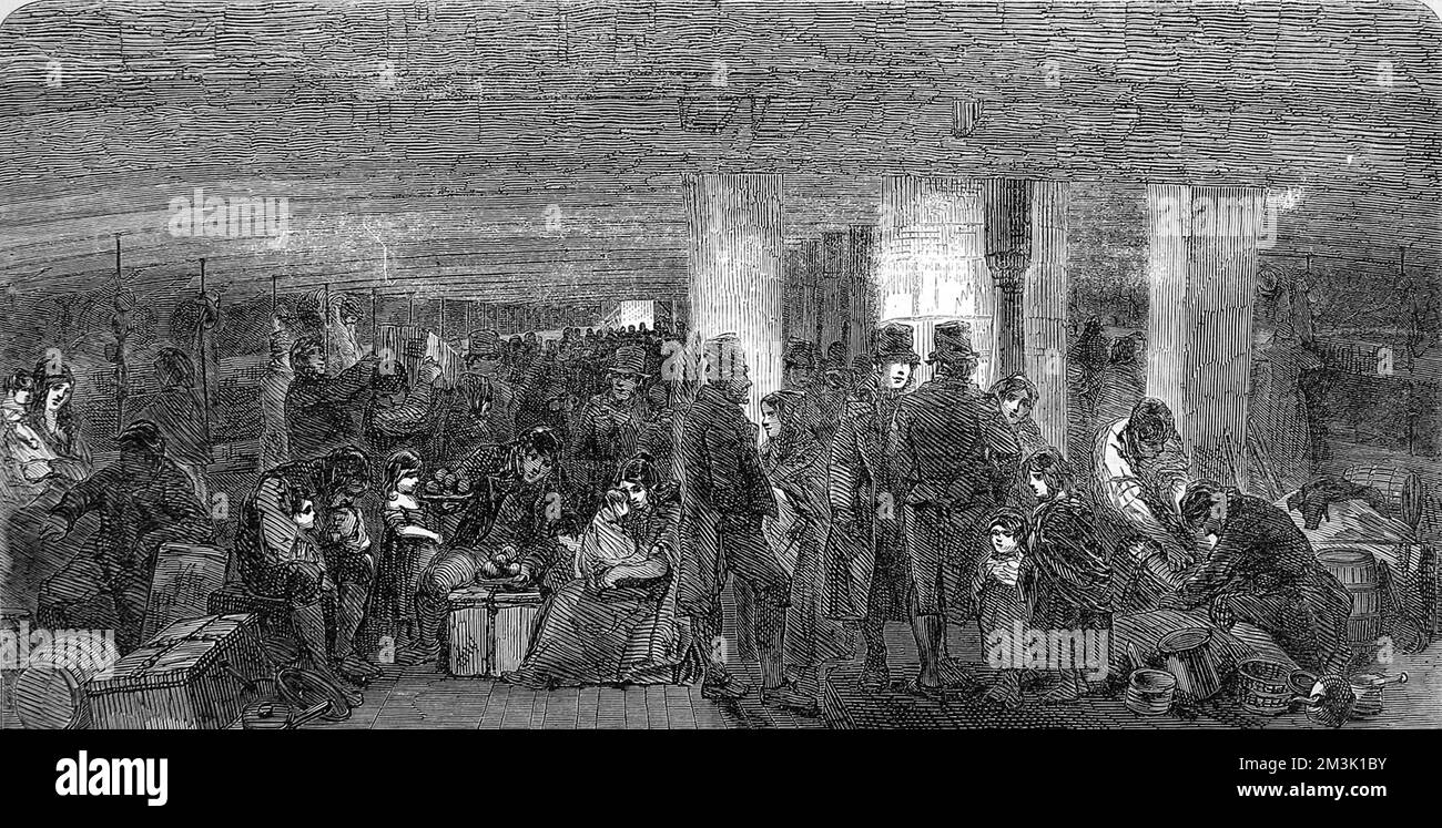 Emigrants ship Black and White Stock Photos & Images - Alamy