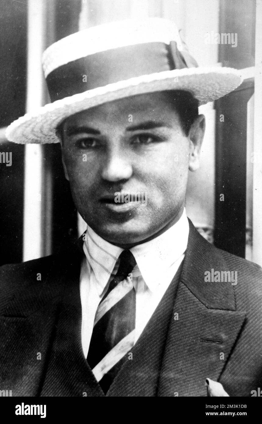 Jack Dempsey (1895 - 1983), American heavyweight boxer Stock Photo - Alamy