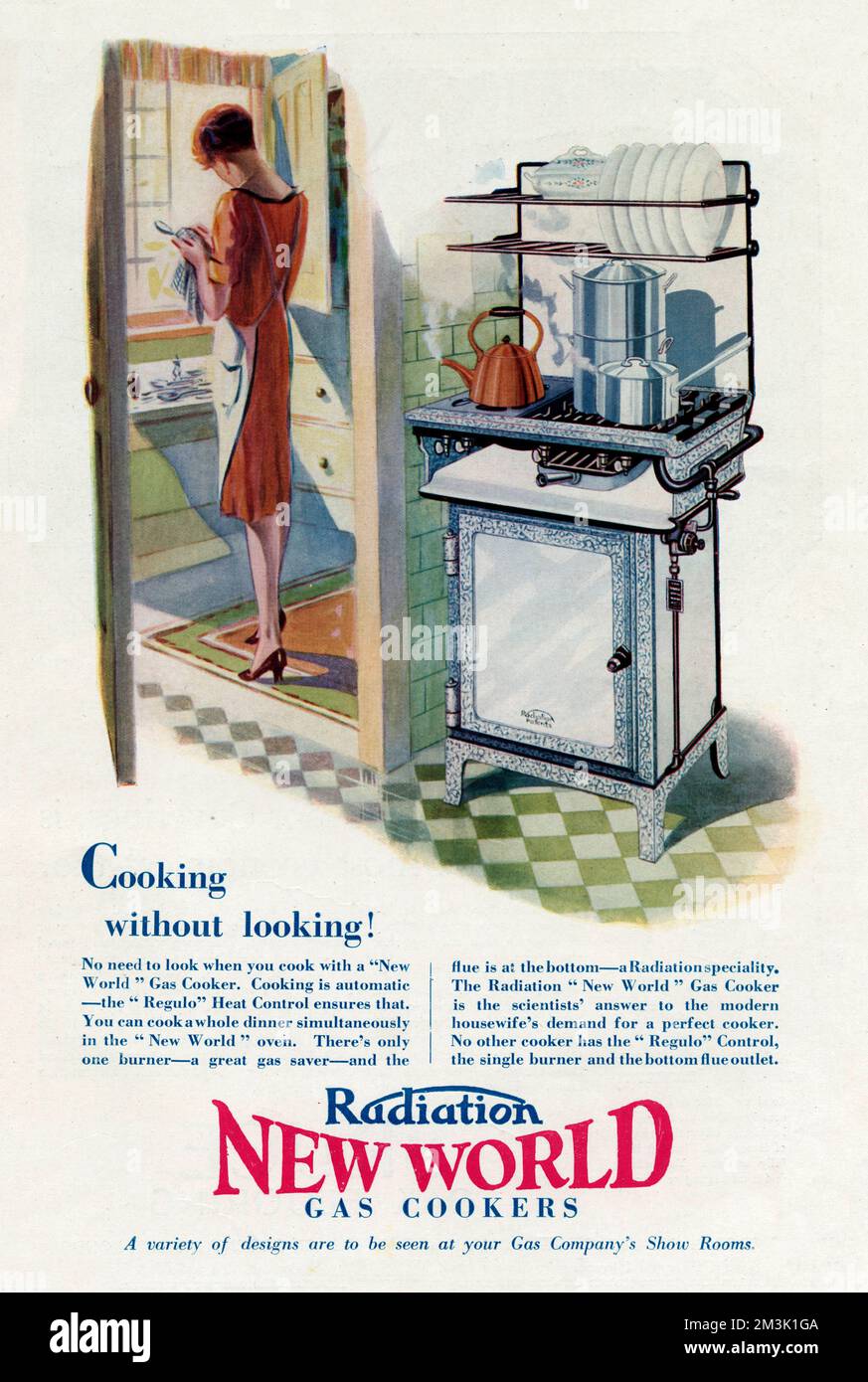 New world gas cooker hi-res stock photography and images - Alamy