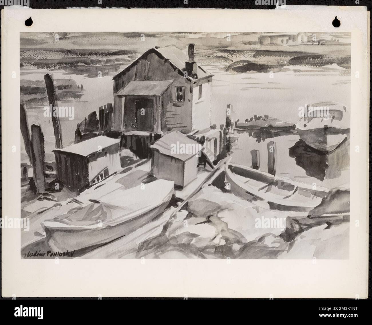 On the Harlem River , Rivers, Boats, Piers & wharves. The Massachusetts ...