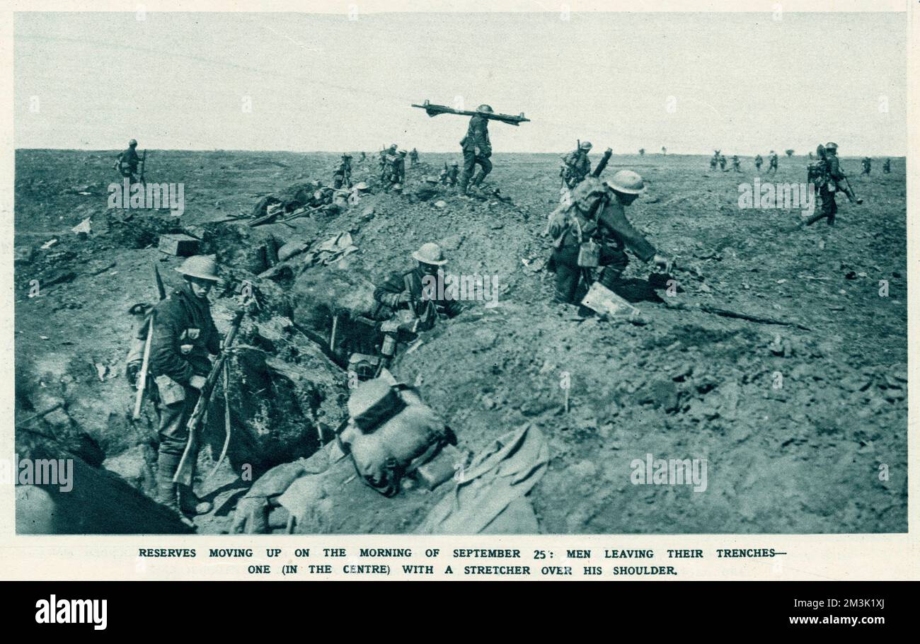 Leaving trenches hi-res stock photography and images - Alamy
