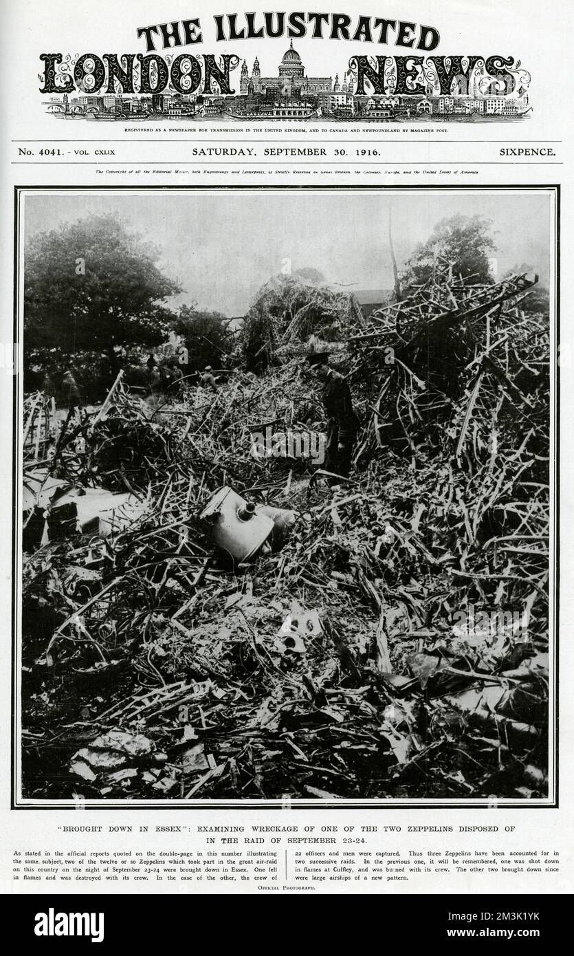 First world war german zeppelin hi-res stock photography and images - Alamy