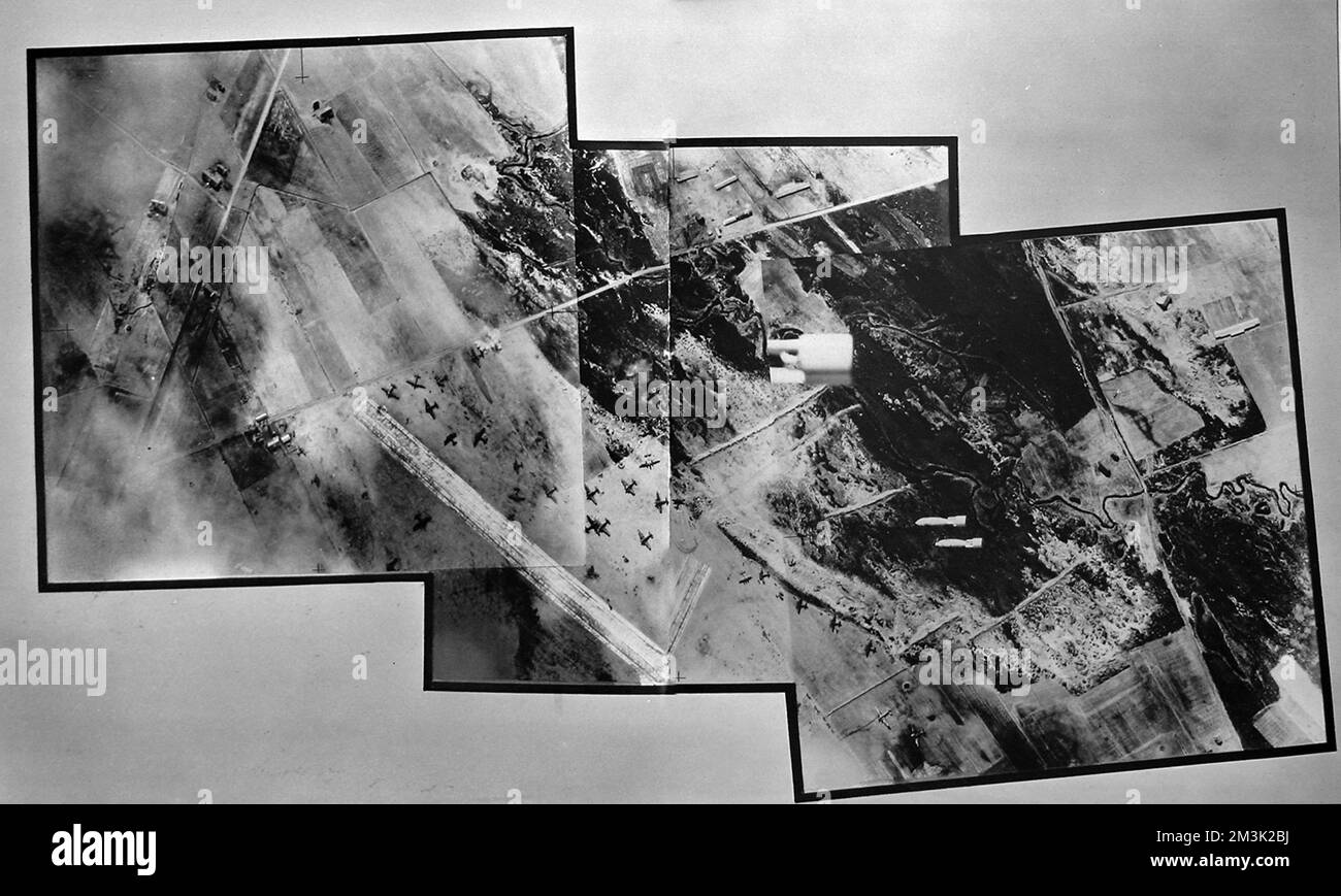Aerial Photograph of Stavanger Airfield; Second World War, 1 Stock ...
