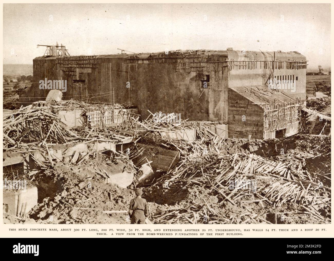 German V-2 Base at Watten; Second World War 1944 Stock Photo - Alamy