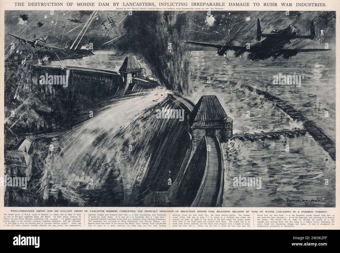 Guy gibson 1943 hi-res stock photography and images - Alamy