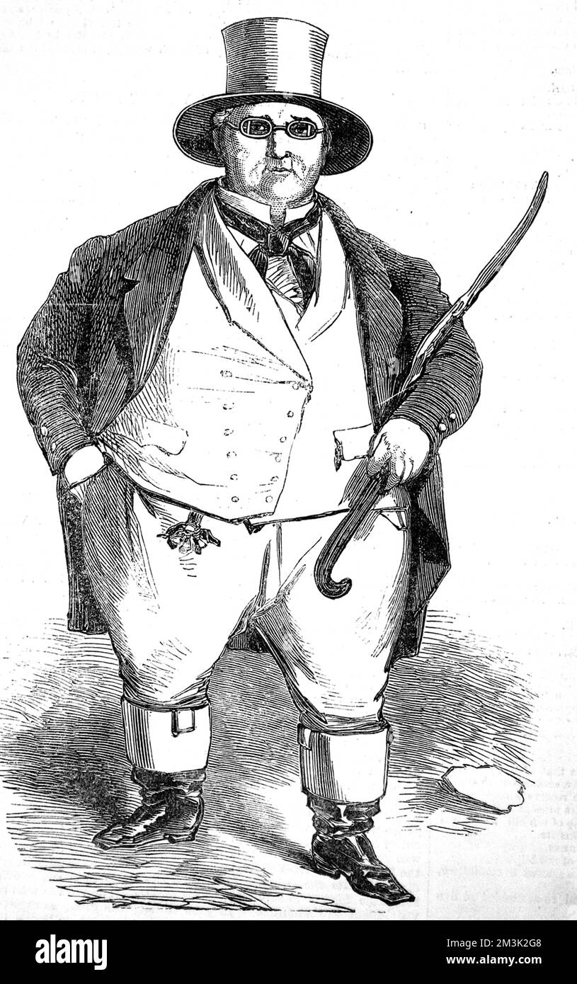 William Ball, also known as 'John Bull', 1851 Stock Photo - Alamy